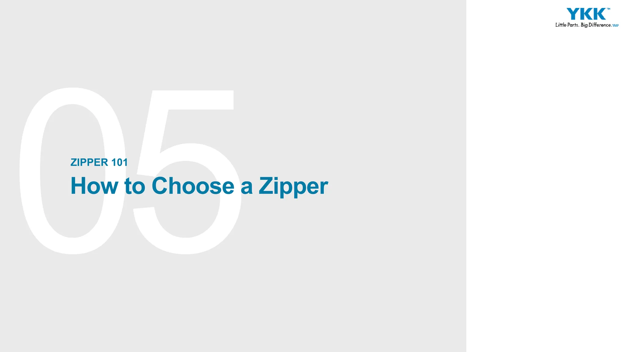 Zipper 101 Presentation | PPTX