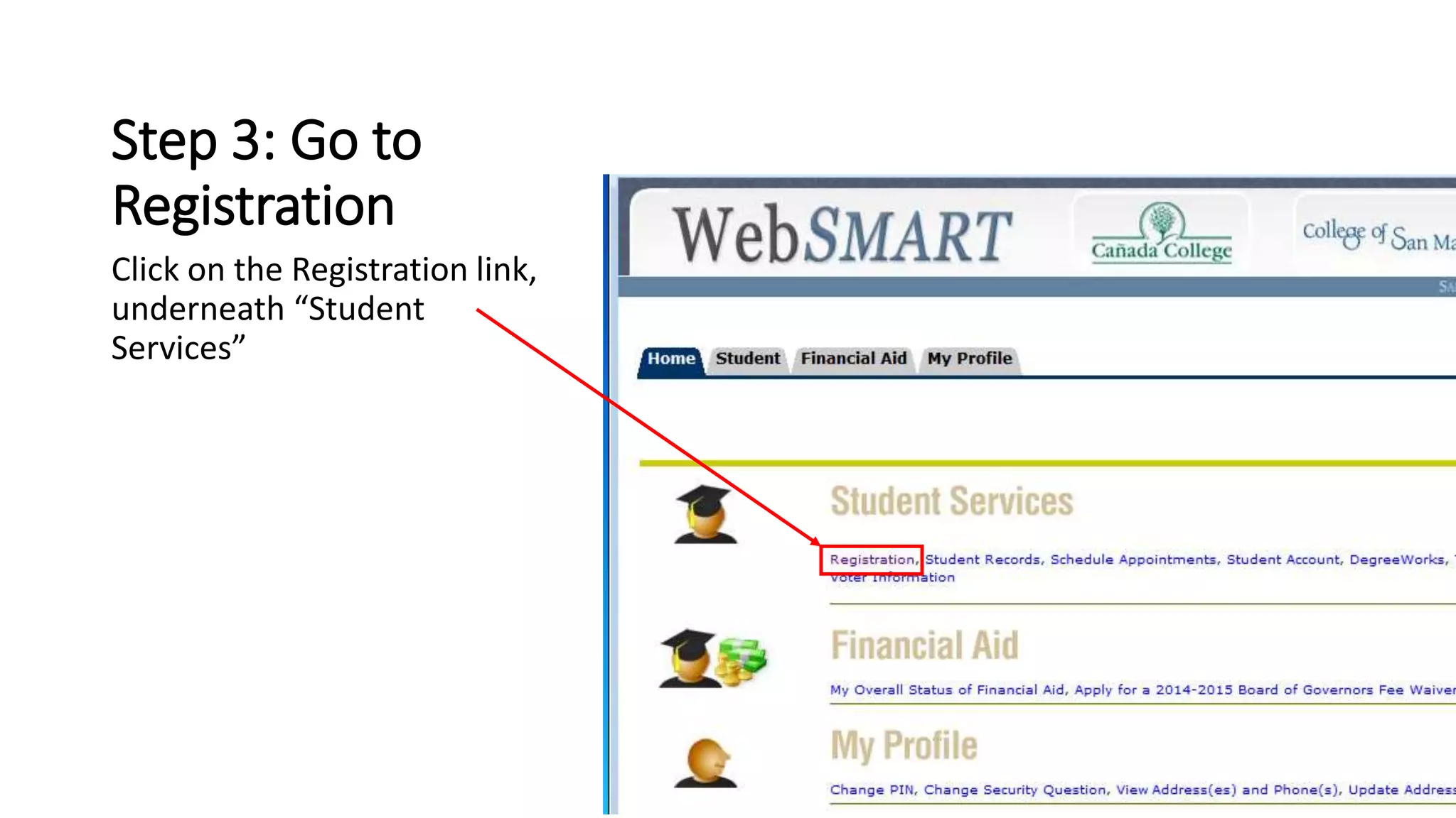 How to Register Using WebSMART in 10 Steps | PPTX