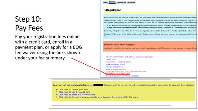 How to Register Using WebSMART in 10 Steps | PPT