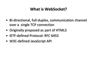 Websocket | PPTX