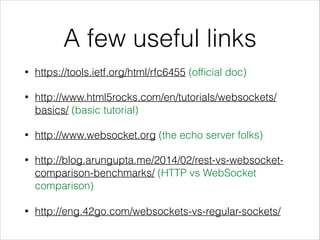 WebSockets wiith Scala and Play! Framework | PDF