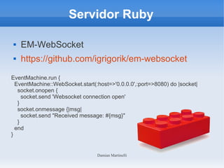 Websockets en Ruby en 5 Minutos | PDF
