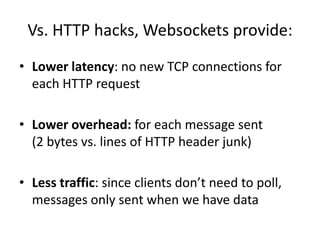Intro to WebSockets | PPTX