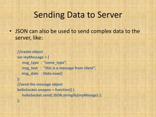 Web sockets Introduction | PPTX | Web Development | Internet