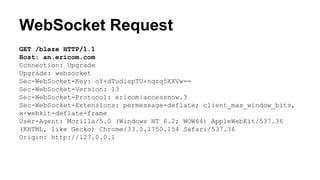 WebSockets Everywhere: the Future Transport Protocol for Everything (Almost) | PPTX