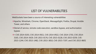 Web sockets - Pentesting | PPTX