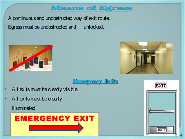 Emergency evacaution & exit route awareness training ppt by Bablu Kumar ...