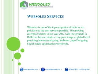 Websoles Strategic Solution | PPT