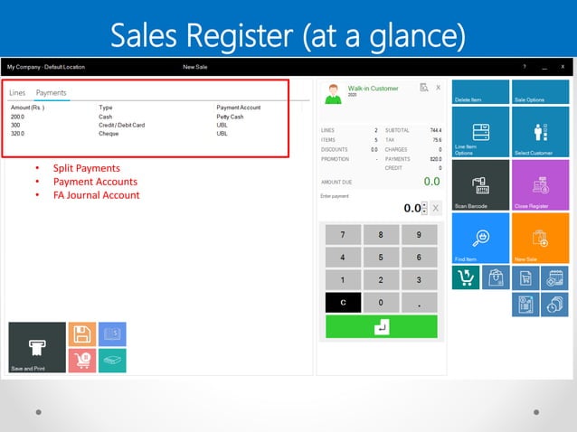 Websol Muhasib ERP Software - Quick Tour | PPT