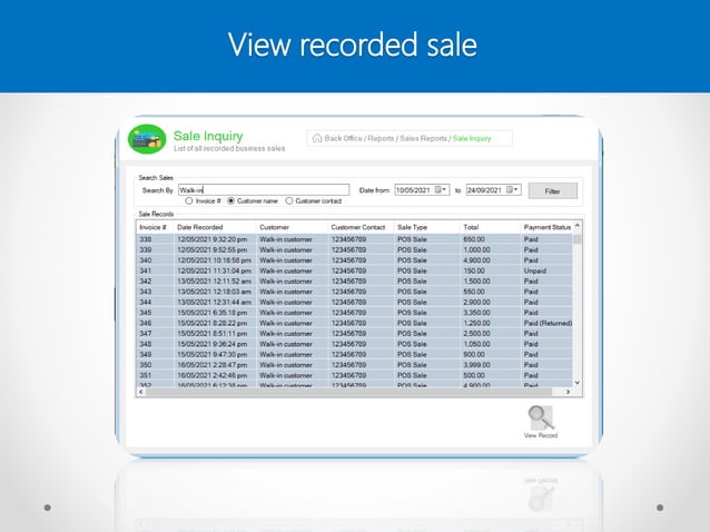 Websol Muhasib ERP Software - Quick Tour | PPT