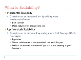 Web Speed And Scalability | PPT