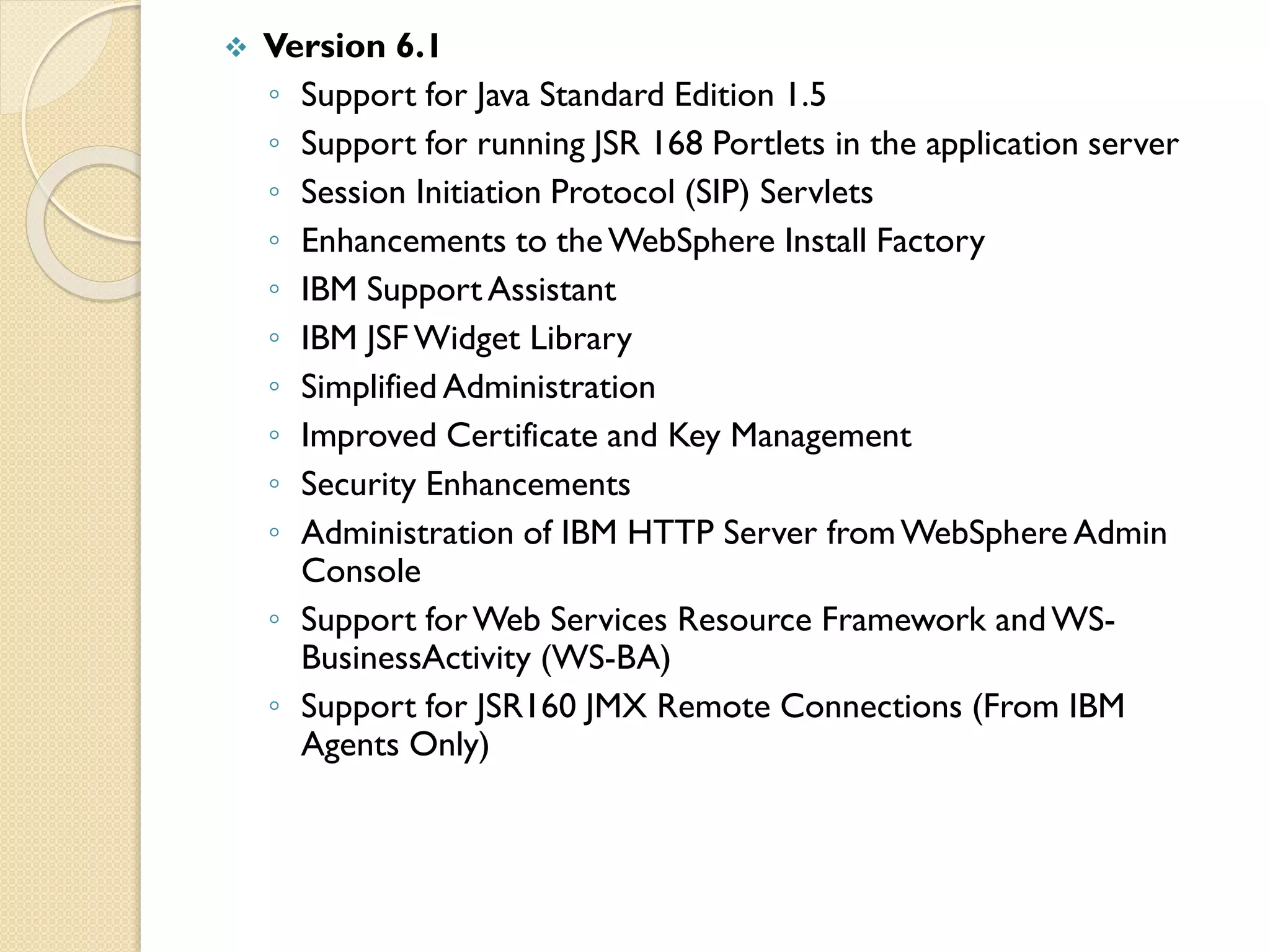 WebSphere Application Server | PPTX