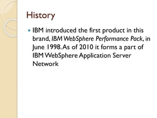WebSphere Application Server | PPTX