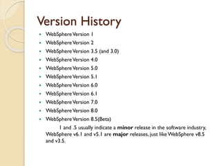 WebSphere Application Server | PPTX