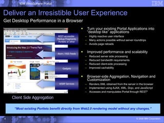IBM WebSphere Portal 6.1 Preview - What's New | PPT