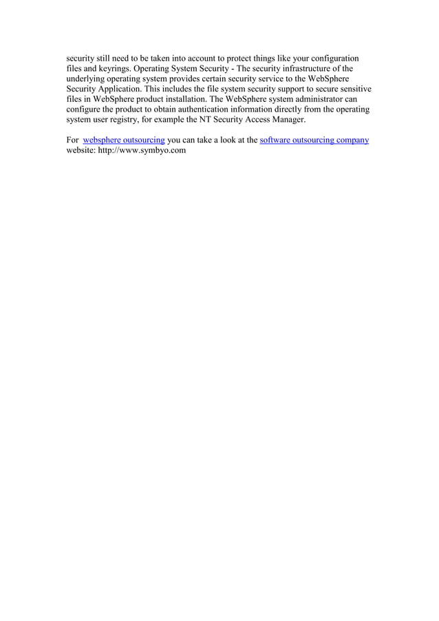 Web Sphere Application Server Features Pdf