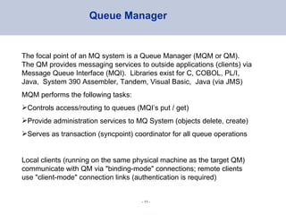 WebSphere MQ introduction | PPT