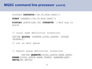 WebSphere MQ introduction | PPT