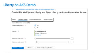 IBM WebSphere Family on Azure | PPT