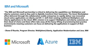 IBM WebSphere Family on Azure | PPT