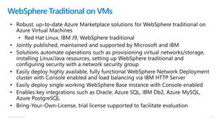 IBM WebSphere Family on Azure | PPT