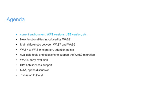 Websphere workload migration to cloud | PPT