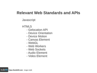 Web Standards adoption in the AR market | PPT
