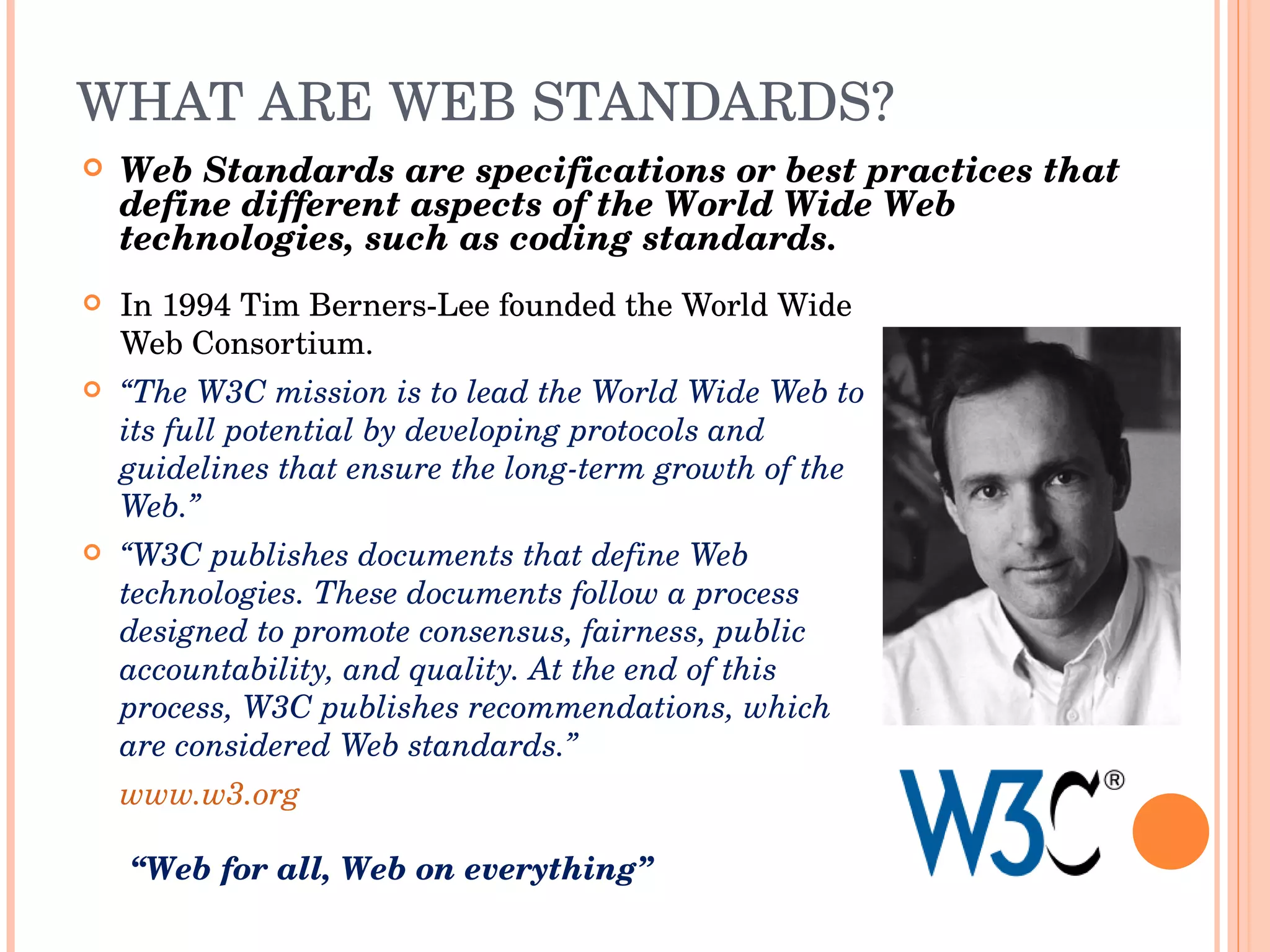 Web Standards | PPT