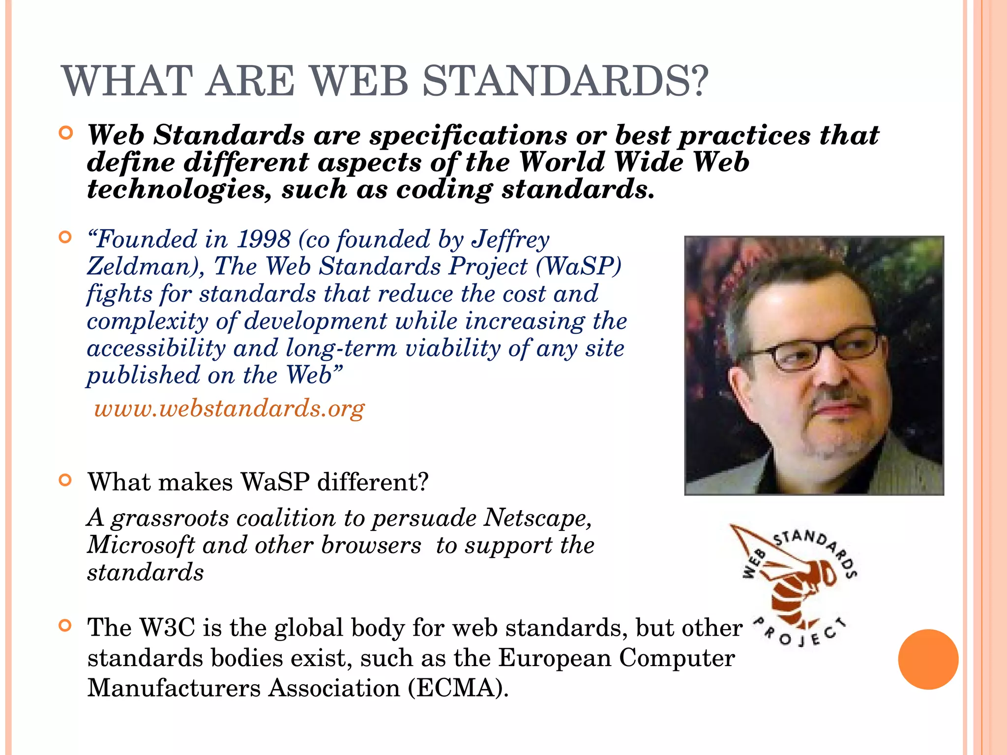 Web Standards | PPT