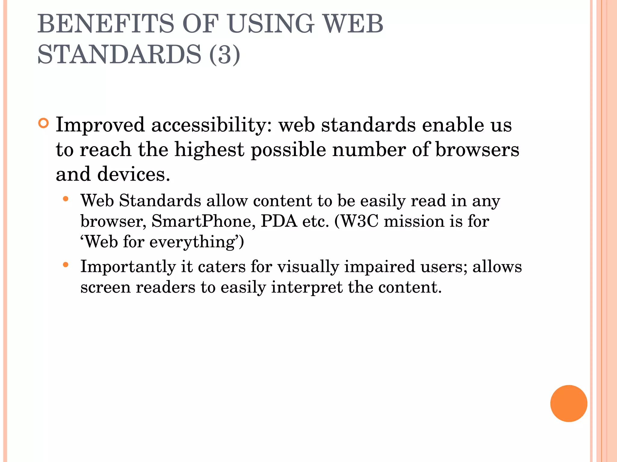 Web Standards | PPT