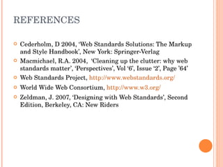 Web Standards | PPT