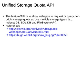 Web Standards Support in WebKit | PPT