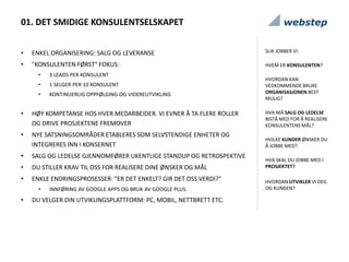 Webstep - Det smidige konsulentselskapet | PPTX