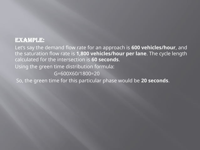 webster method of traffic signal design.pptx