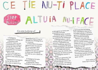 Revistă anti-bullying - Telciu 2020 | PDF