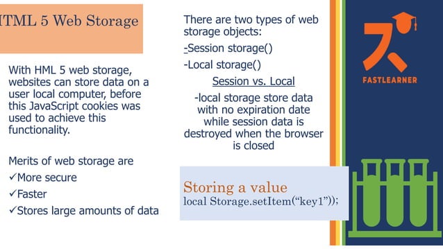 Web storage | PPTX