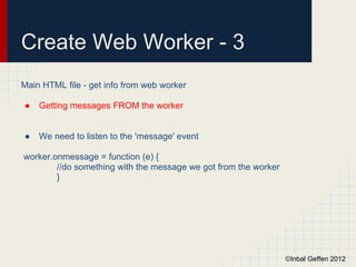 Web Storage & Web Workers | PPT