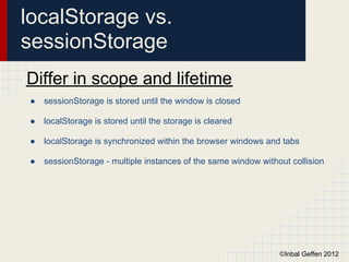 Web Storage & Web Workers | PPT