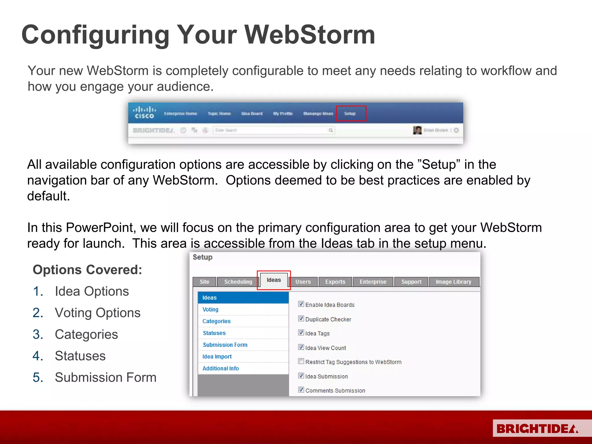 WebStorm configuration v2 | PPT