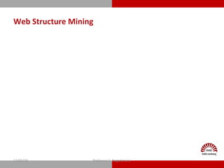 Web structure mining | PPT