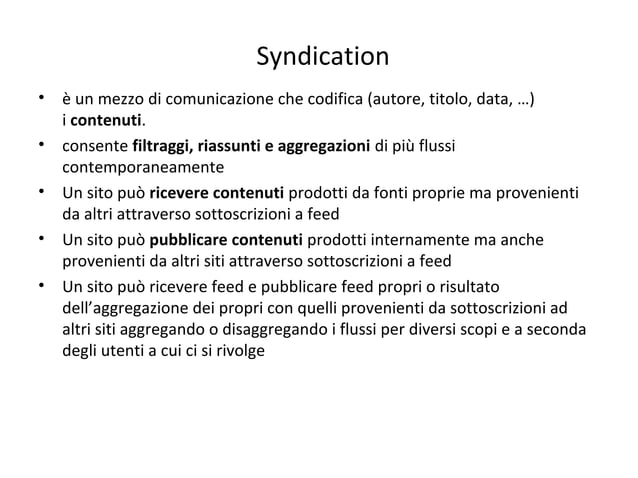 Web syndication | PPT