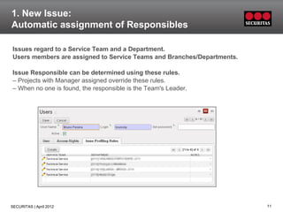 Service Management at Securitas using OpeneERP | PDF