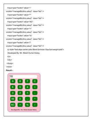Web Technology Lab files with practical | PDF