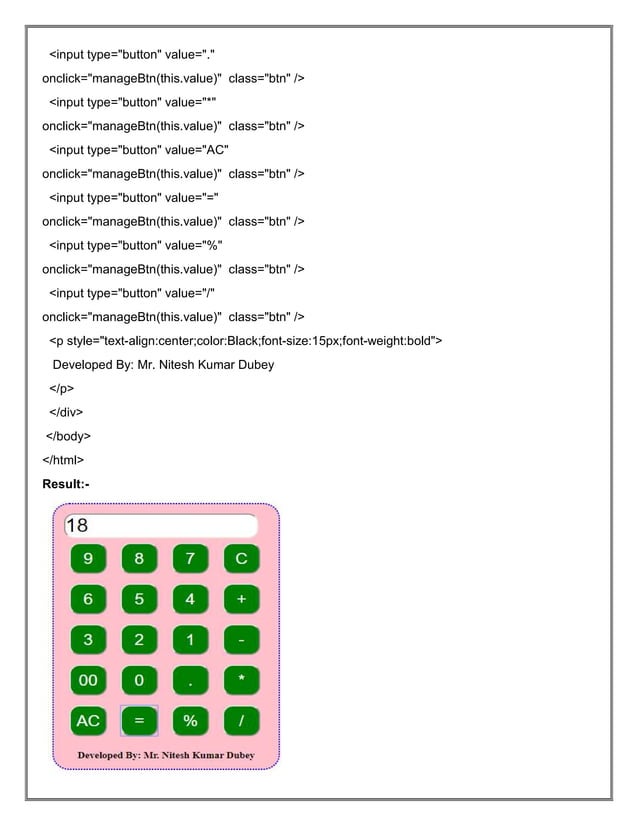 Web Technology Lab files with practical | PDF