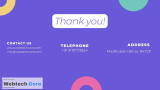 Webtech Core PPT.pdf