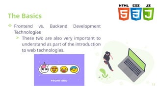 Introduction to Web Technologies Powerpoint | PPTX