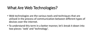 Web Technologies.pptx