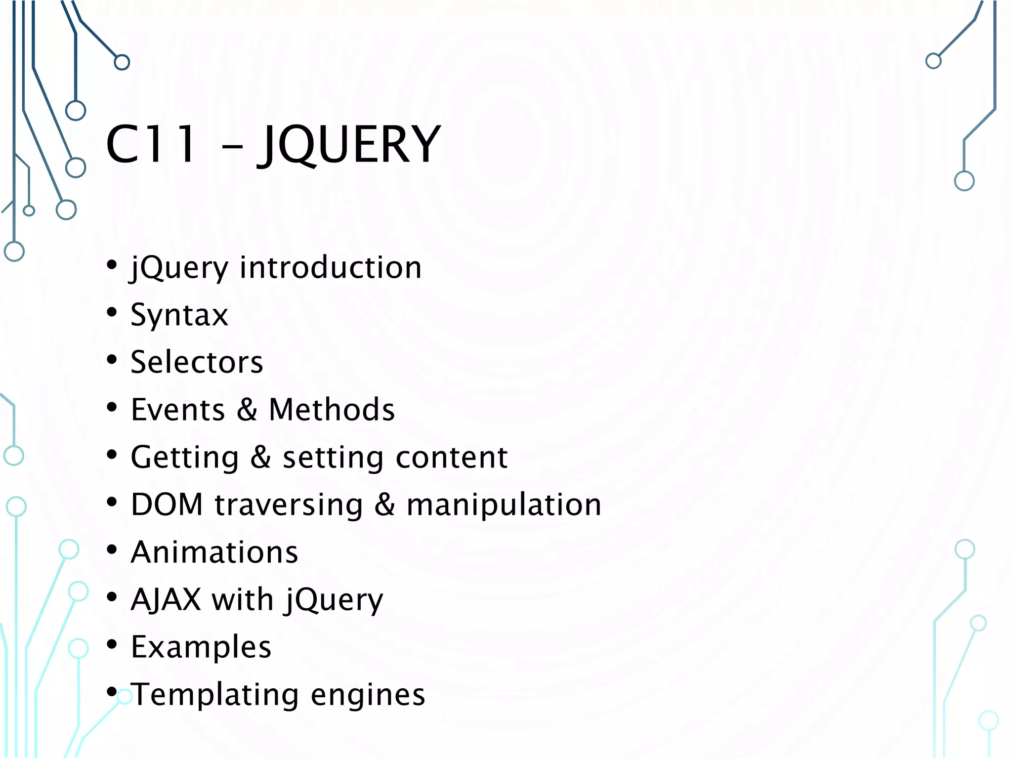Web technologies-course 11.pptx | Free Download