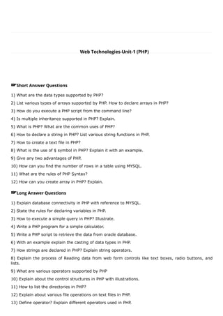 Web Technologies-Unit-1 (PHP).pdf