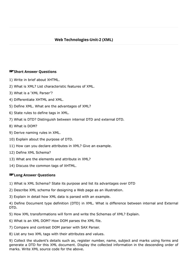 Web Technologies-Unit-2 (XML).pdf